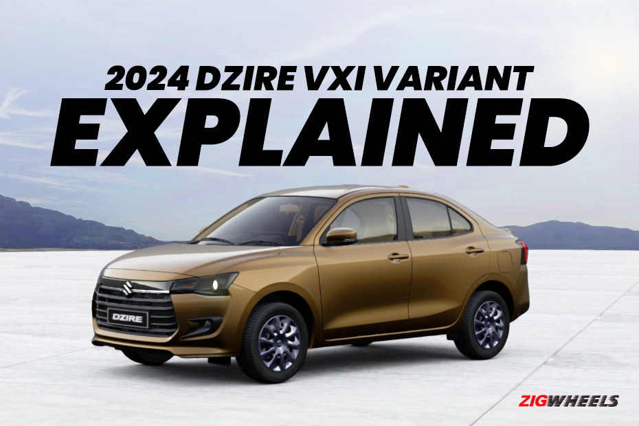 New Maruti Dzire Mid-spec Vxi Variant Detailed: Price, Design, Features ...