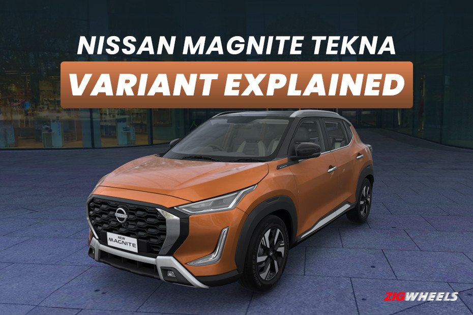 Nissan Magnite Facelift One-Below-Top Tekna Variant Price, Design ...