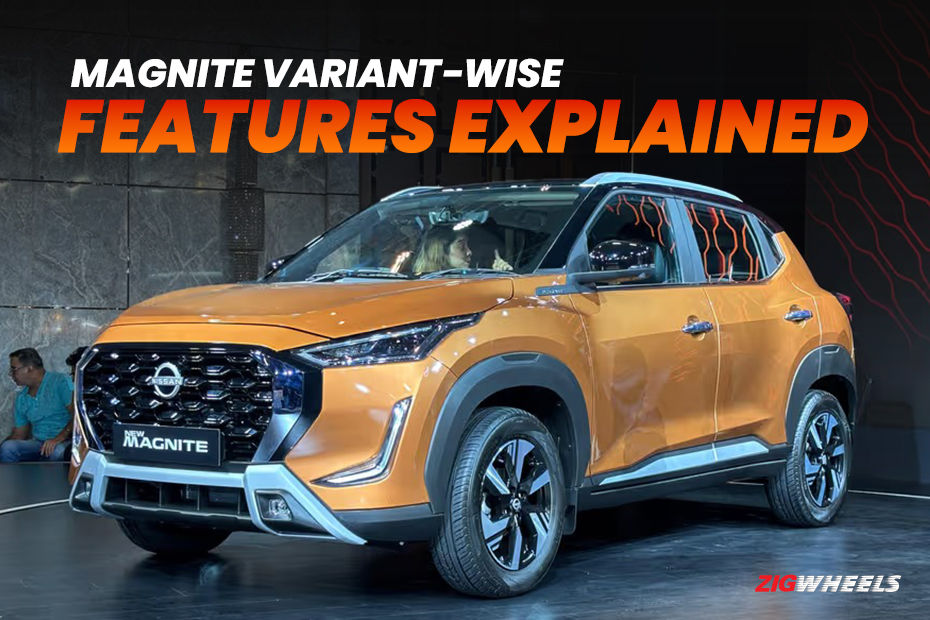 Nissan Magnite Facelift Variants Explained: Price, Features, Powertrain ...