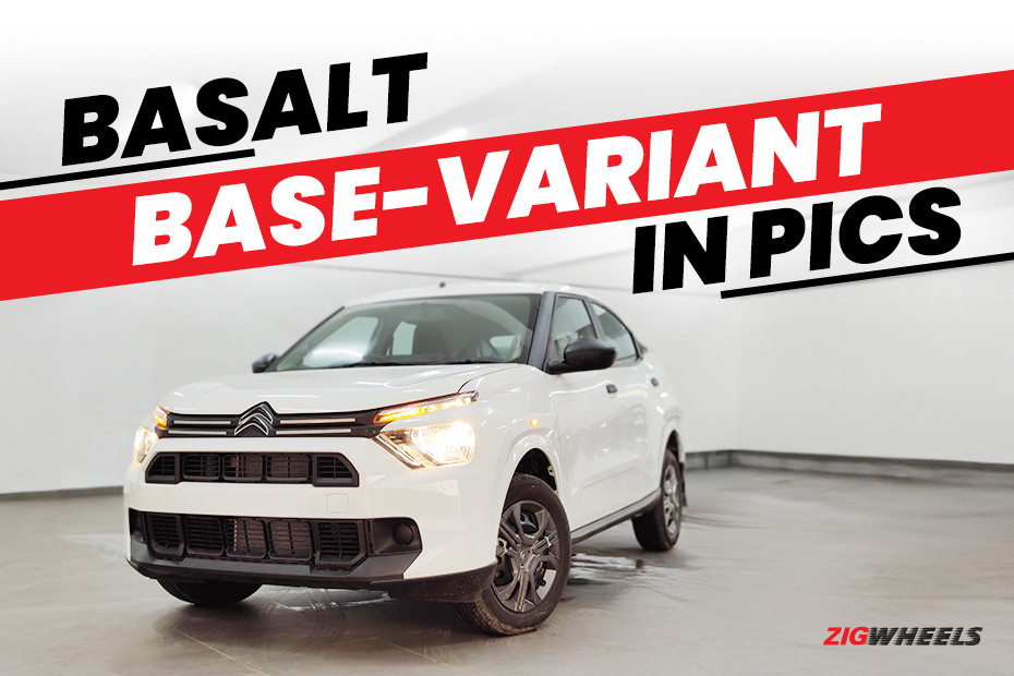 Citroen Basalt Base-spec You Variant: Design, Features, Engine Options ...