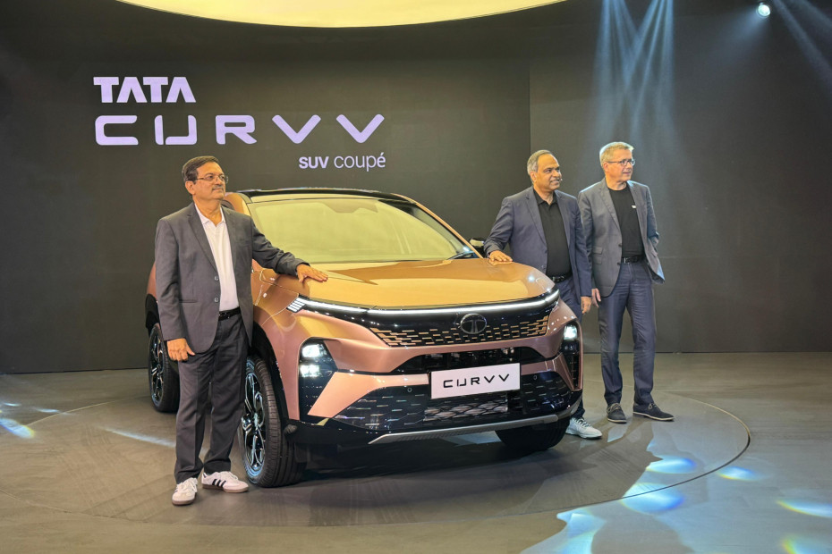 Tata Curvv Breaks Cover With A Feature-rich Cabin and Multiple Engine ...