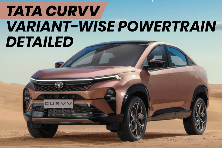 2024 Tata Curvv Variant-wise Engine And Transmission Options Explained ...