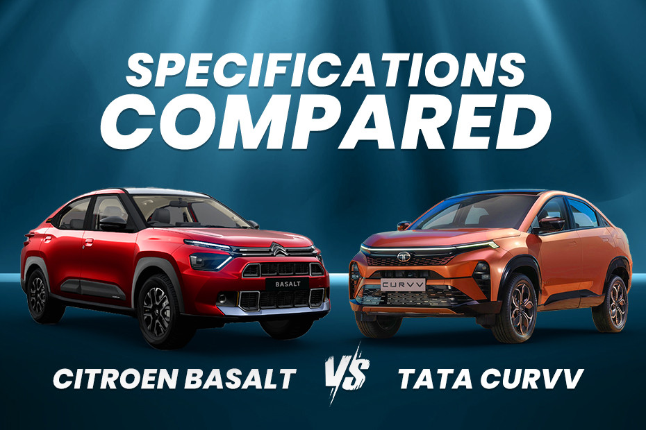Tata Curvv vs Citroen Basalt: Dimensions, Features, And Powertrain ...
