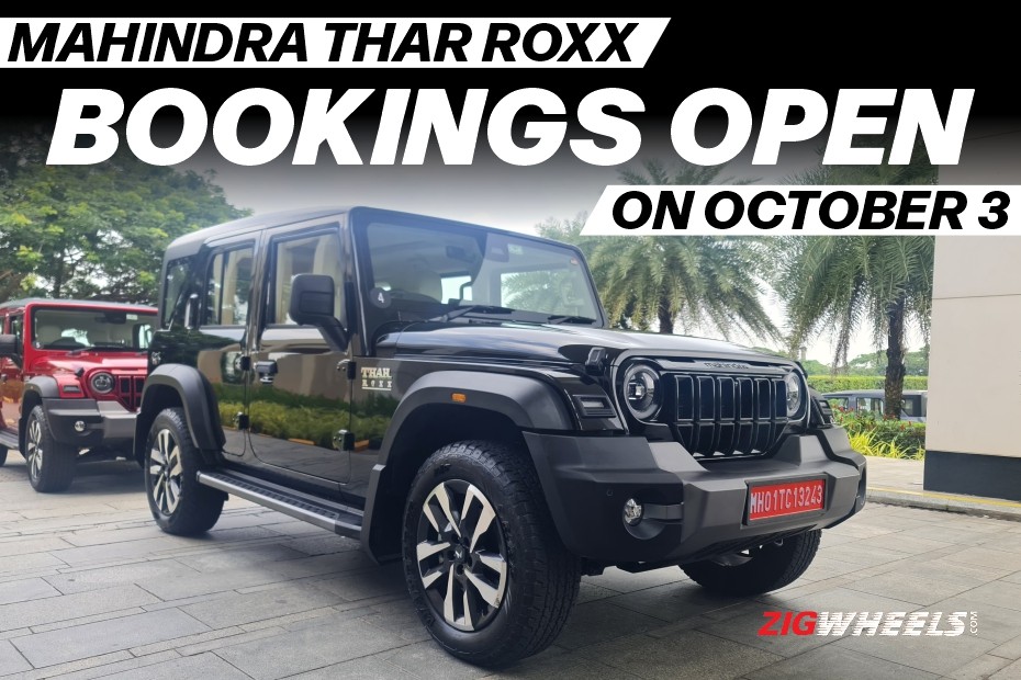 Here’s When You Can Book, Test Drive And Bring Home The 5 Door Mahindra ...