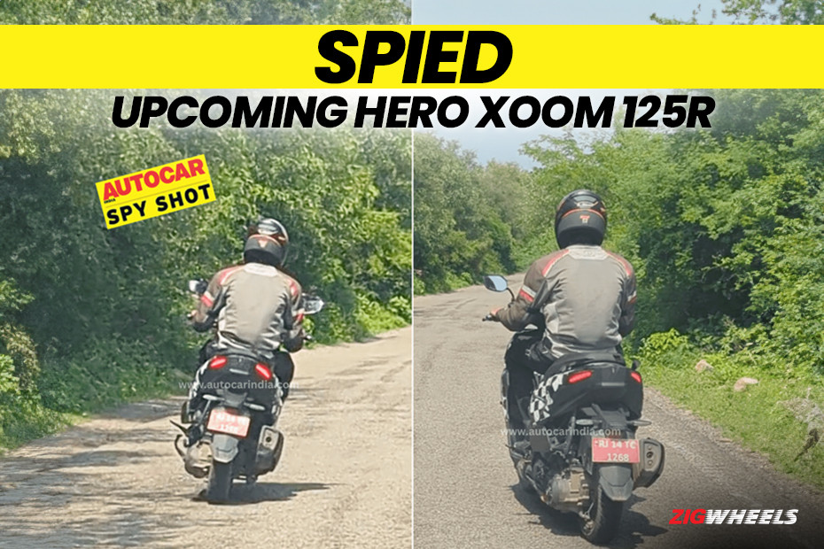Upcoming Hero Xoom 125R Spotted Testing - ZigWheels