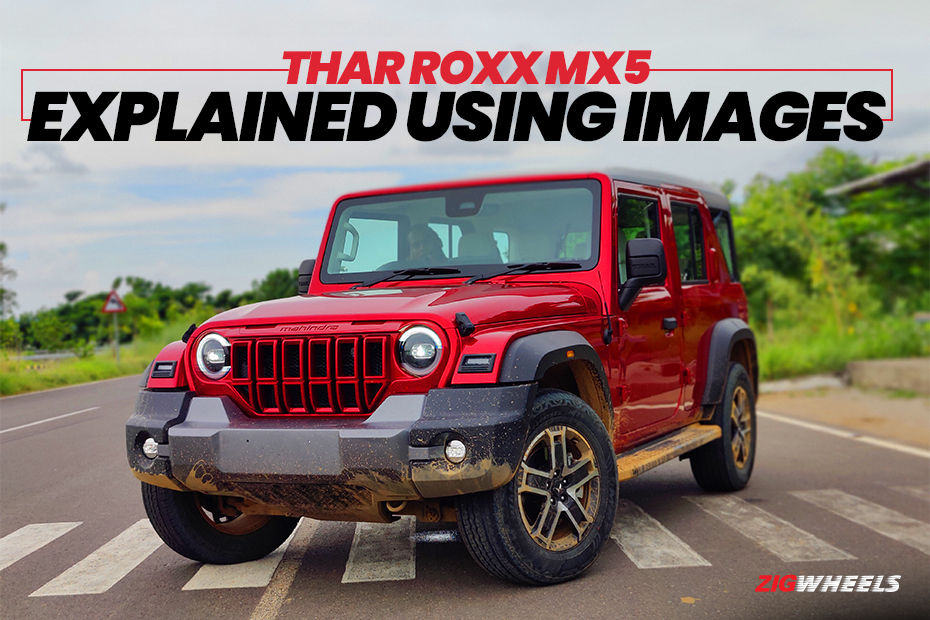 Mahindra Thar Roxx 5 Door MX5 Variant: Design, Interior, Features ...