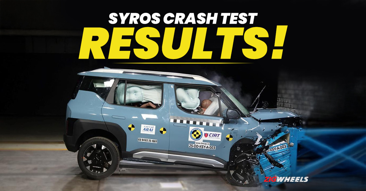 Kia Syros Crash Tested By Bharat NCAP, Scores A Perfect 5-star Safety ...
