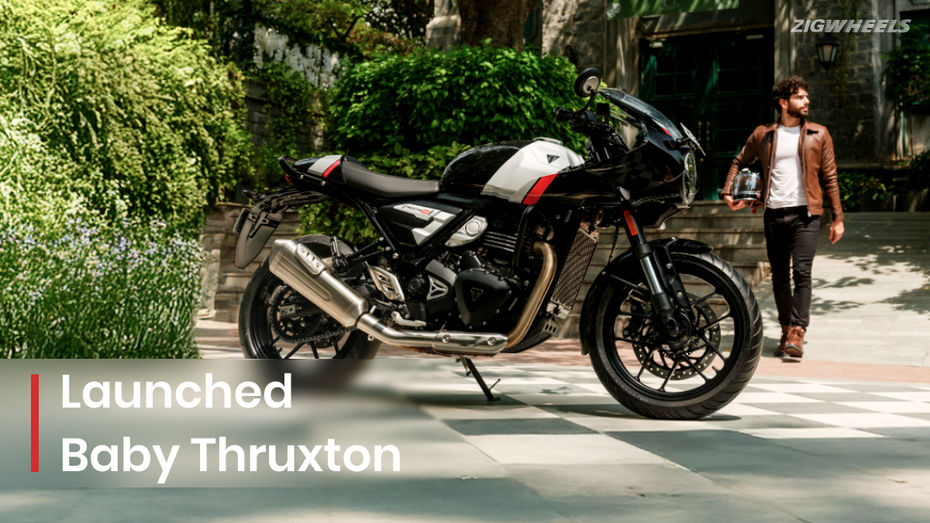 BREAKING: Triumph Thruxton 400 Launched In India - Sportiest 400cc ...