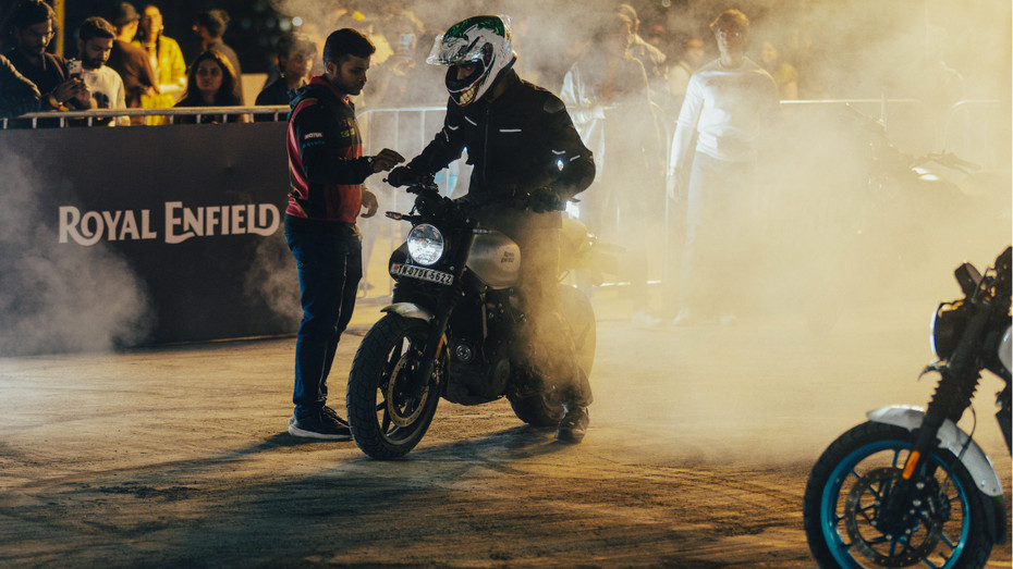Royal Enfield GRR Nights X Underground: Drifting Cars & Bike, Exotic ...
