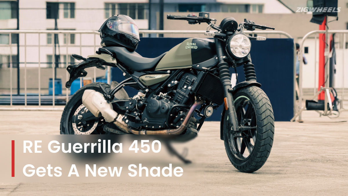 BREAKING NEWS: Royal Enfield Guerrilla 450 New Colour Launched - ZigWheels