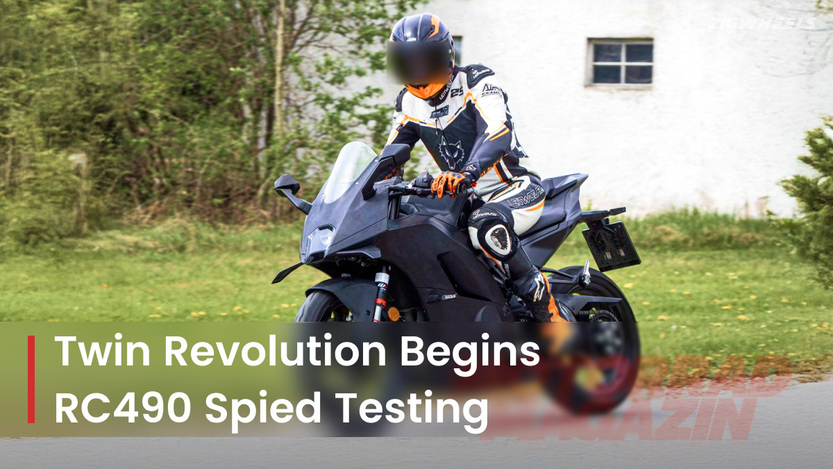 KTM RC 490 Spotted Testing In Europe; Unveil Likely In 2026 - ZigWheels