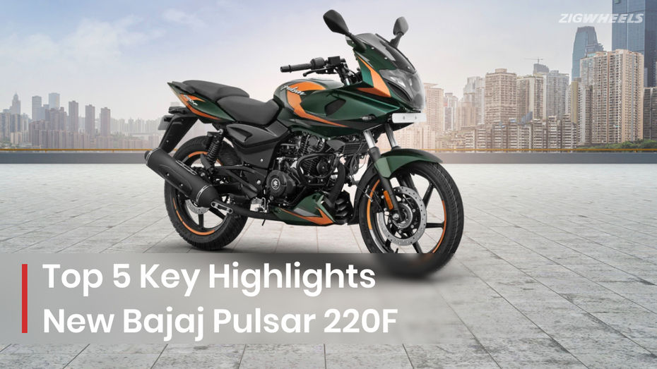 New Bajaj Pulsar 220F Launched in India: Top 5 Key Highlights - ZigWheels