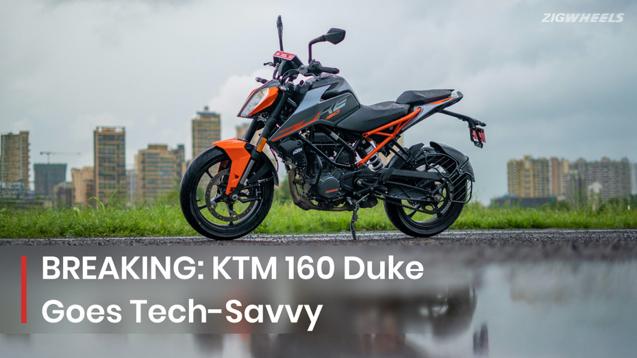 BREAKING: KTM 160 Duke Launched With TFT Console - ZigWheels