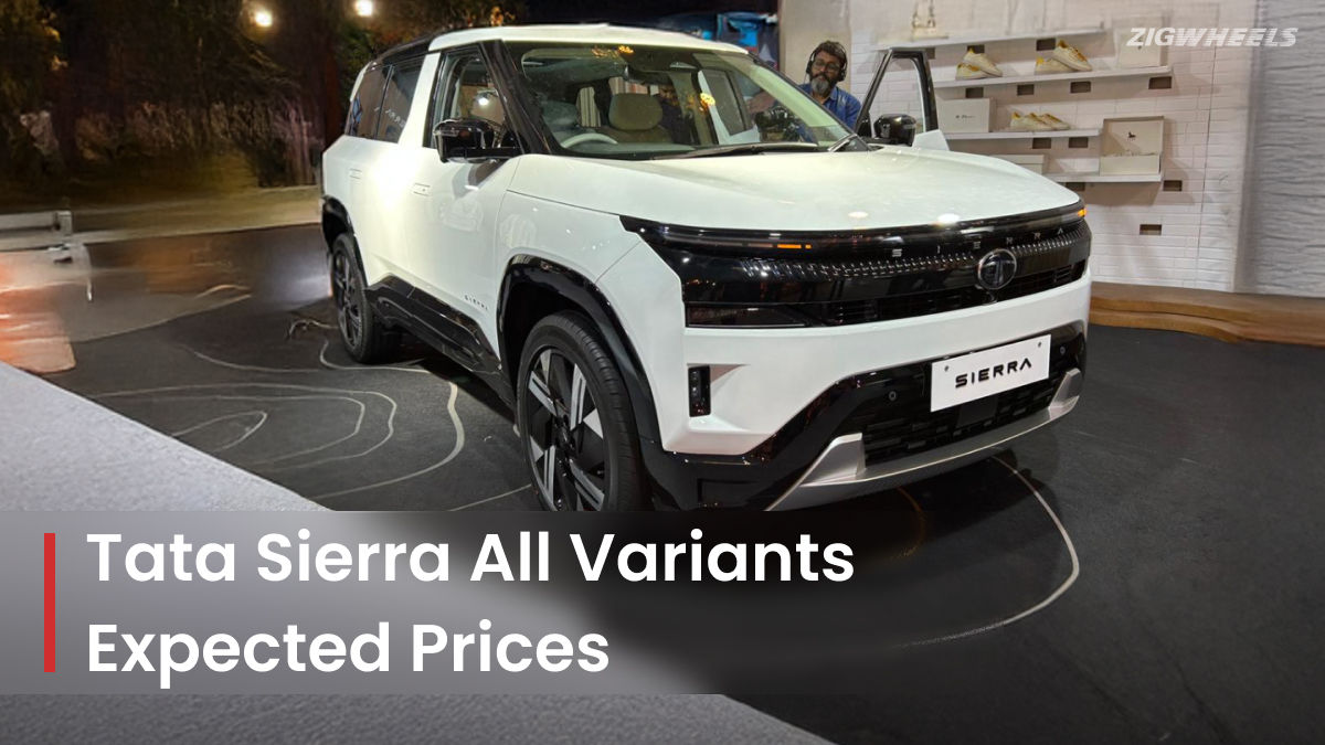 Tata Sierra Full Variant-Wise Expected Prices: Complete Breakdown Of ...