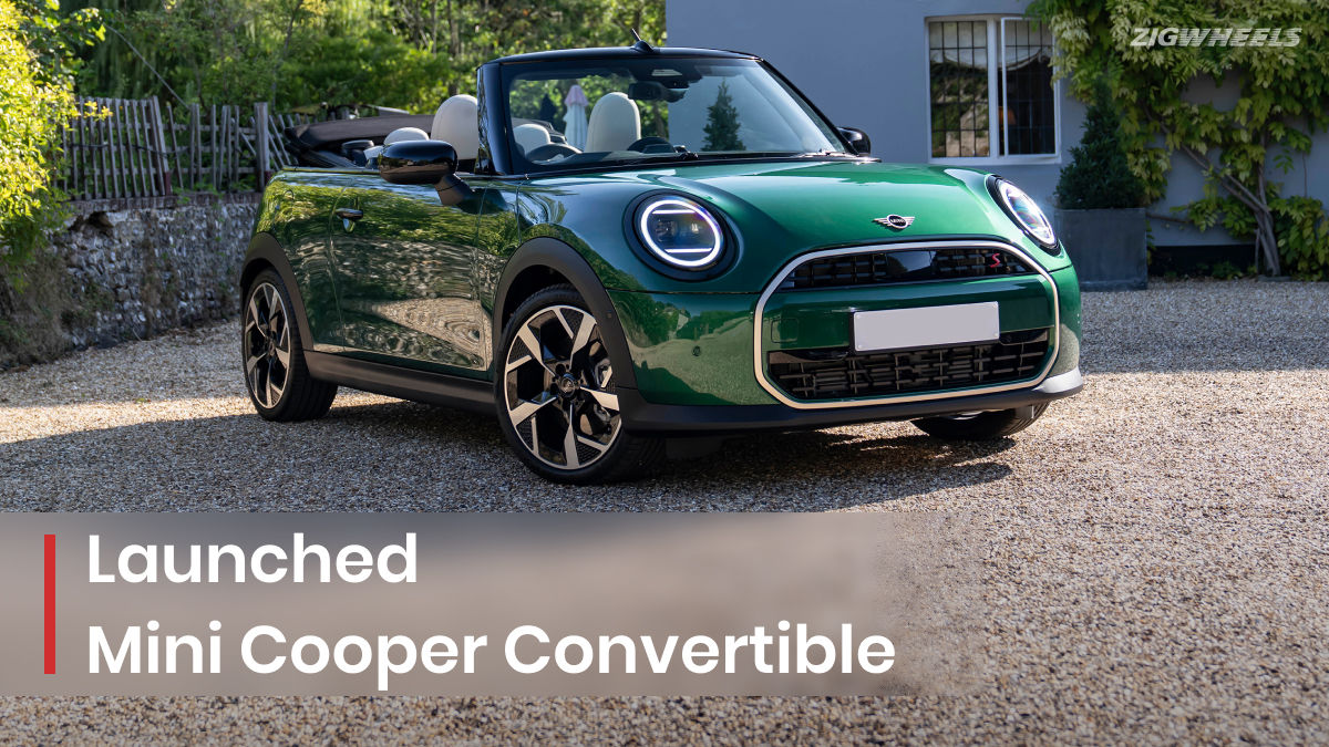 Mini Cooper Convertible Launched At Rs 58.50 Lakh: Exterior, Interior ...