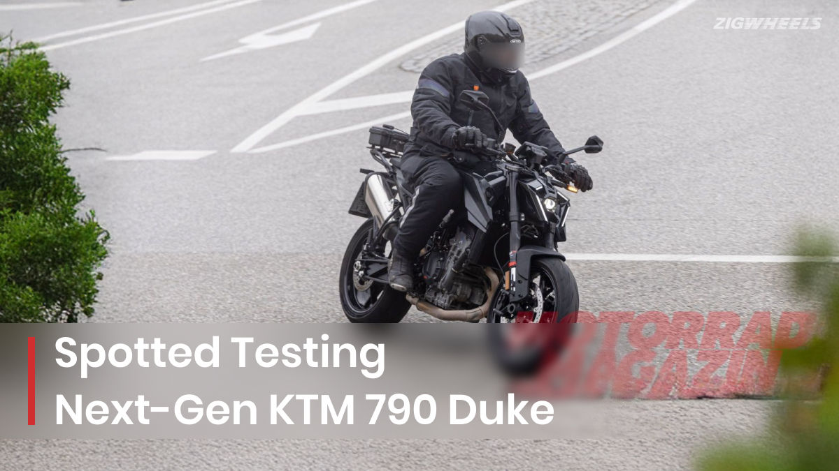 New KTM 790 Duke Spotted Testing - ZigWheels