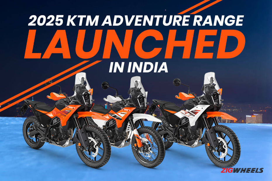 BREAKING: 2025 KTM Adventure Range Launched In India: 390 Adventure ...