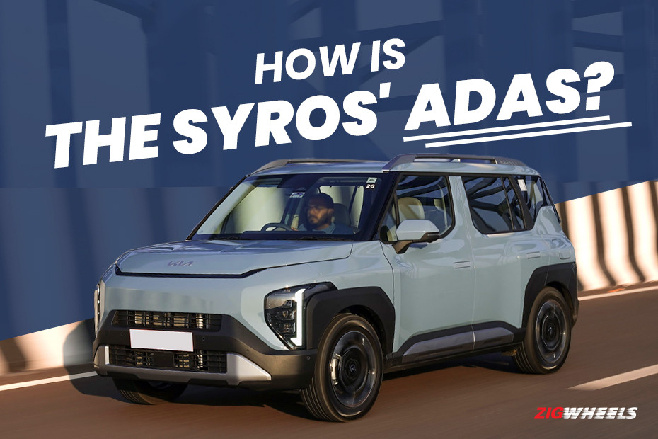 Kia Syros Advanced Driver Assistance System (ADAS)’ Experience In Real ...