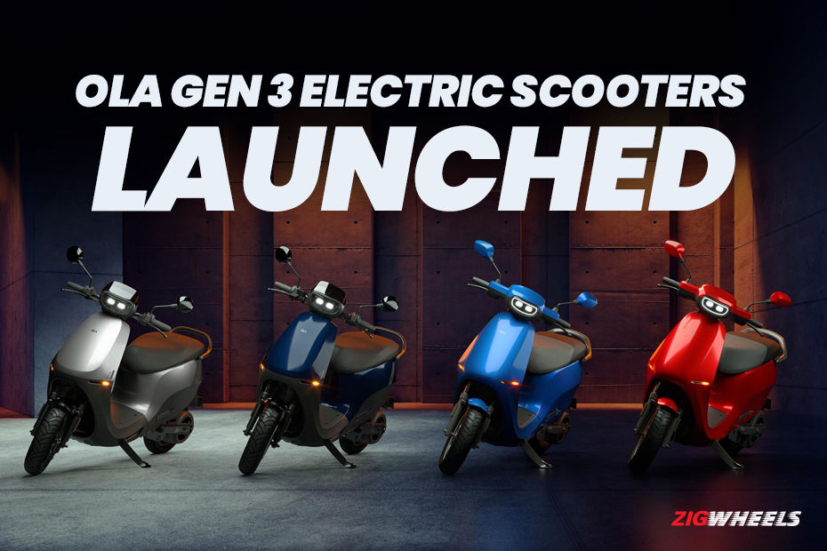 BREAKING: Ola S1 Gen 3 Electric Scooters Launched In India, Ola S1 X ...