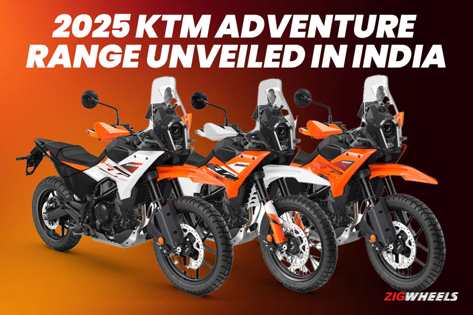 BREAKING: 2025 KTM Adventure Range Unveiled In India: 390 Adventure S ...