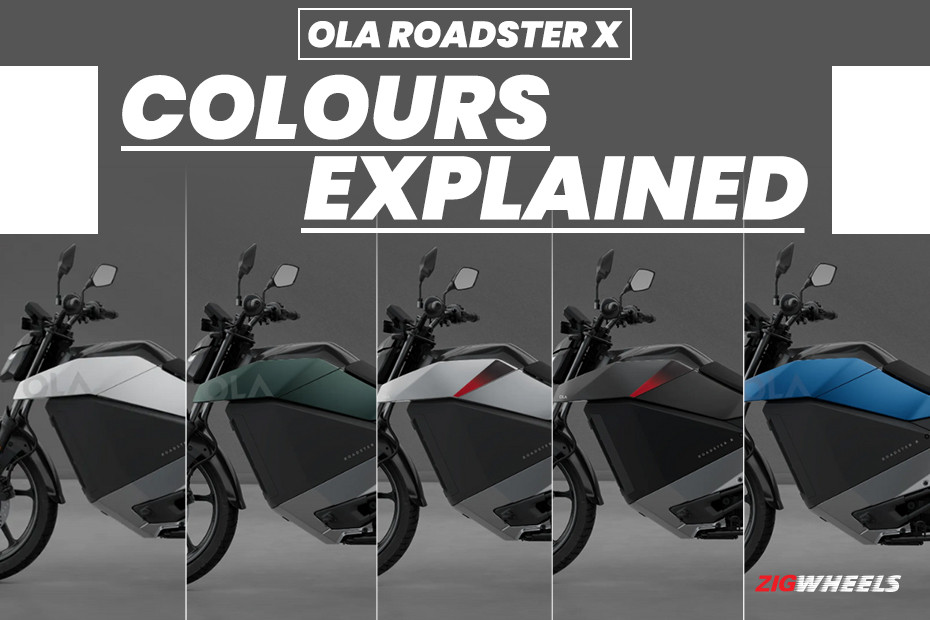 Ola Roadster X: Colours Explained - ZigWheels