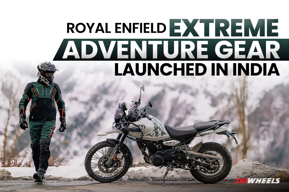 Royal Enfield Extreme Riding Gear Launched In India - ZigWheels