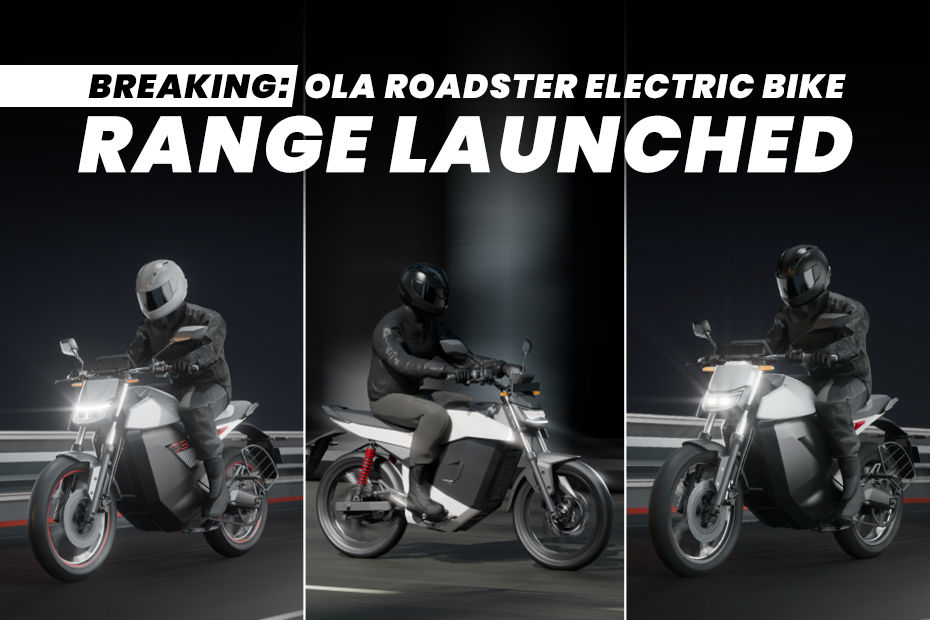 BREAKING: Ola Roadster Electric Bike Range Launched In India, Prices ...