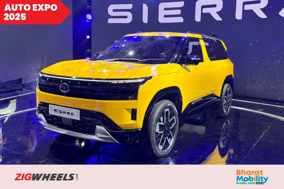Check Out The Tata Sierra ICE Concept From Auto Expo 2025 In 7 Images ...