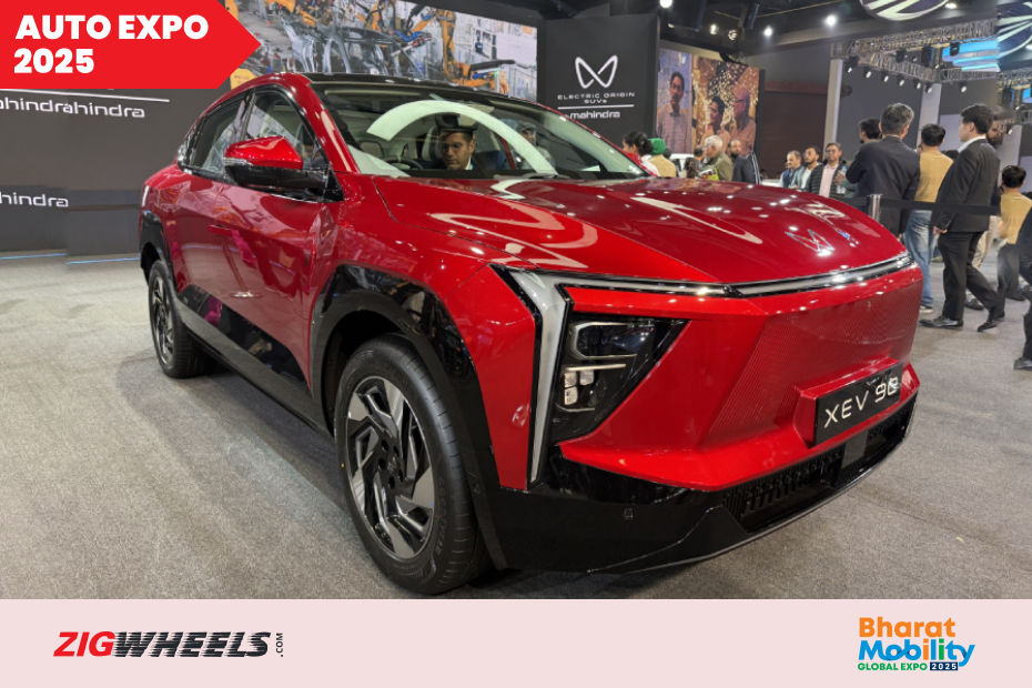Auto Expo 2025: Mahindra XEV 9e Showcased To Public At Bharat Mobility ...