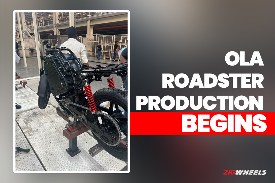 Ola Roadster X Electric Bike Production Begins - ZigWheels