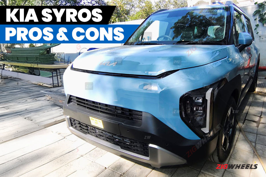 Kia Syros Starts Arriving At Showrooms; Pros And Cons Explained - ZigWheels