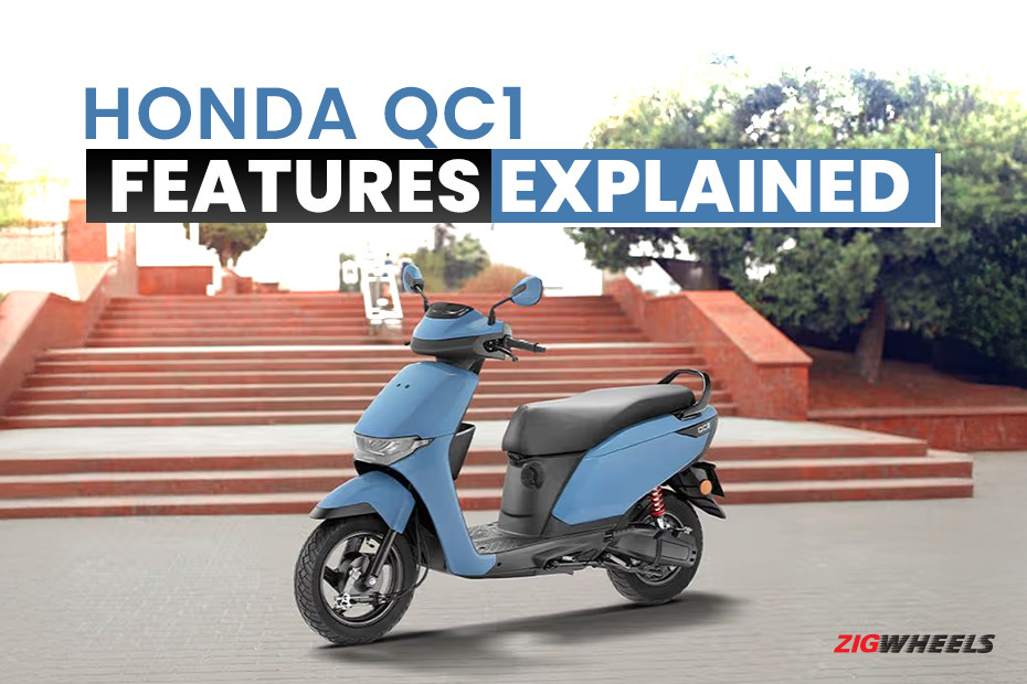 All New Honda QC1: Features Explained: Auto Expo 2025 - ZigWheels