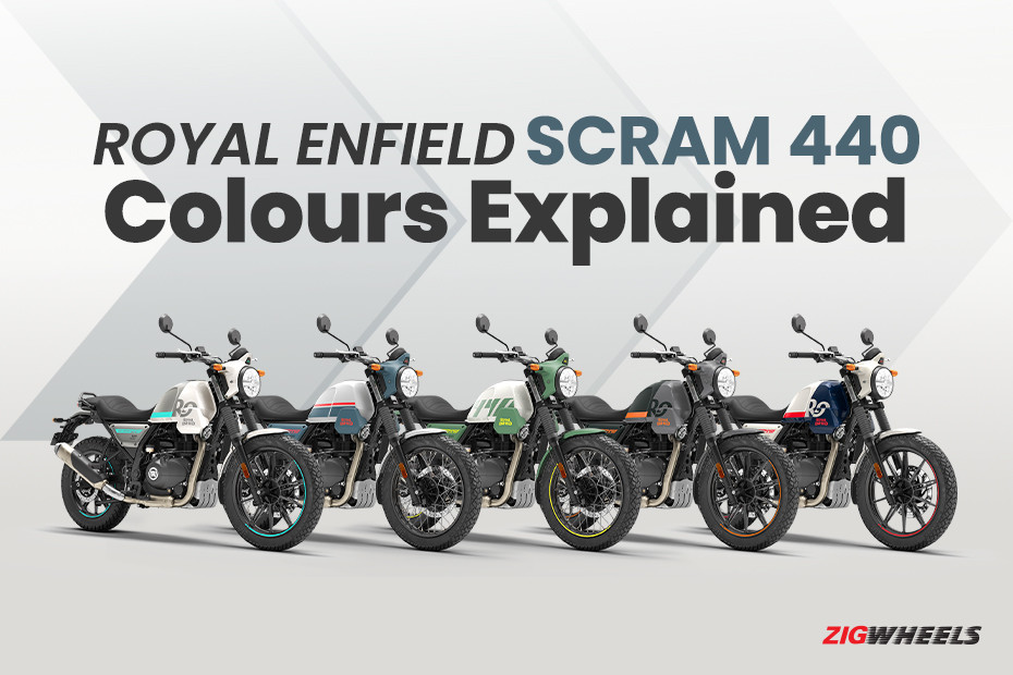 2025 Royal Enfield Scram 440: Colours Explained - ZigWheels