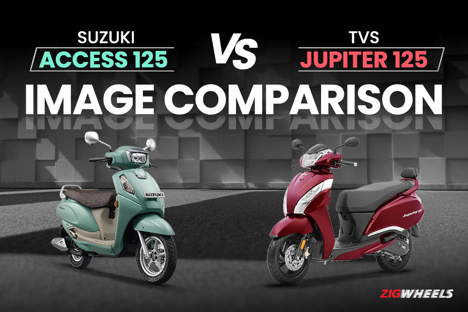 Suzuki Access 125 Vs TVS Jupiter 125: Image Comparison - ZigWheels