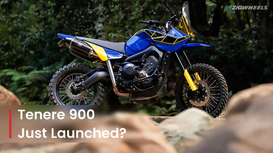 Yamaha MT-09 Modified To Yamaha Tenere 900 Adventure Bike - ZigWheels
