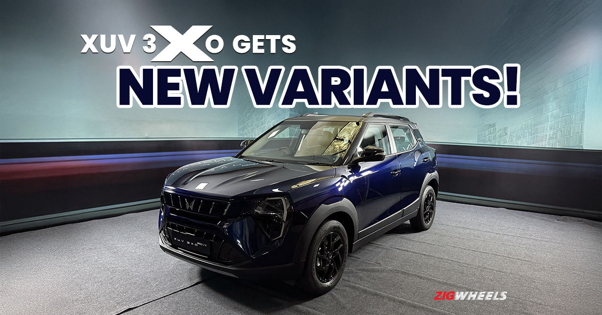 Mahindra XUV 3XO REVX Variants Introduced! Comes With Styling Tweaks ...