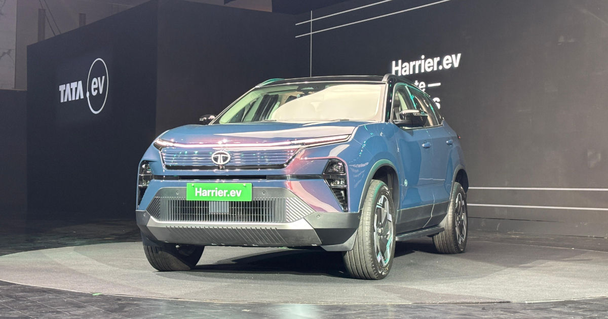 Tata Harrier EV Launched At Rs 21.49 Lakh: Design, Interior, Features ...