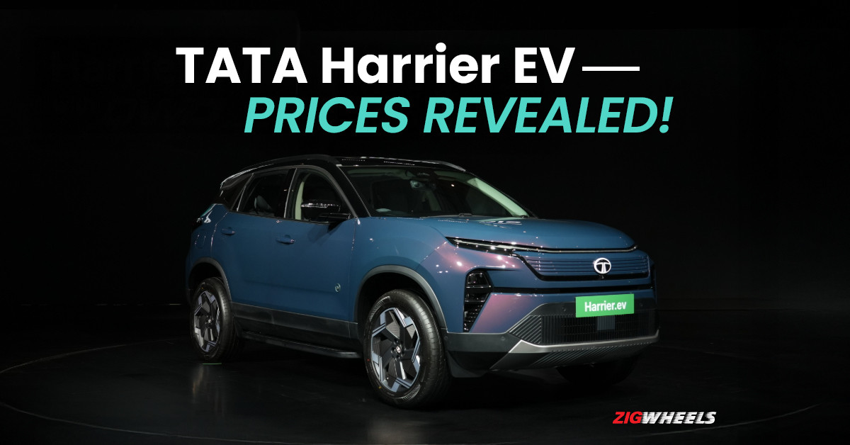 Tata Harrier EV Prices Revealed For The RWD Variants! Bang For Your Buck? - ZigWheels