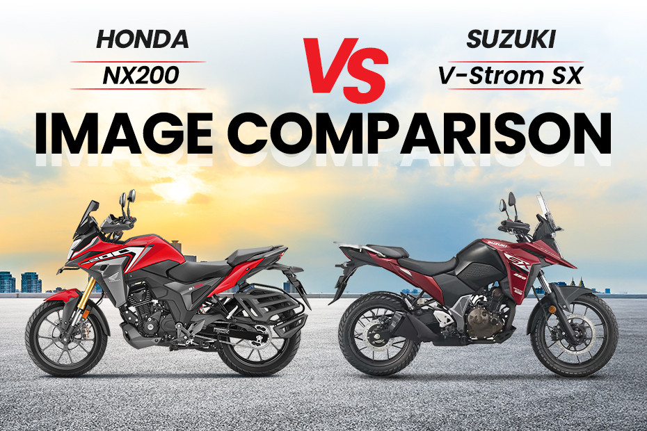2025 Honda NX200 Vs Suzuki V-Strom SX: Image Comparison - ZigWheels