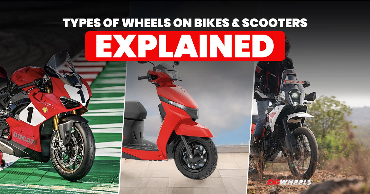 Types Of Wheels Found On Bikes And Scooters Explained: Spoked Wheels ...