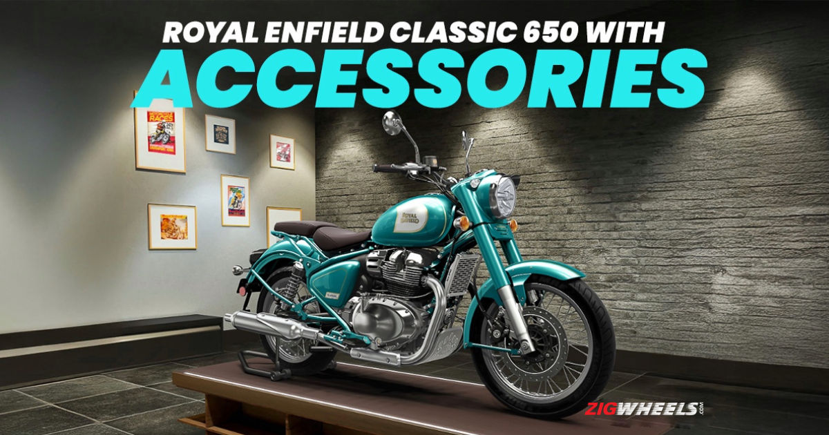 Royal Enfield Classic 650 Accessories With Prices Revealed - ZigWheels