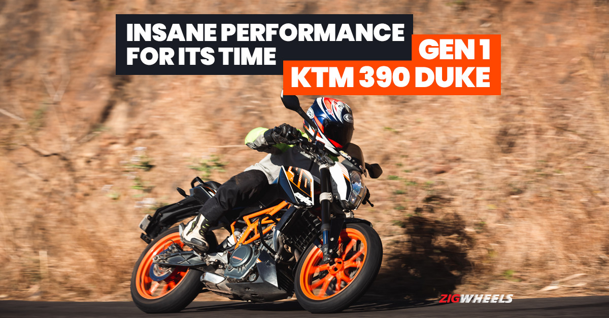 Bikes That Offered Insane Performance For Their Time: KTM Duke 390 ...