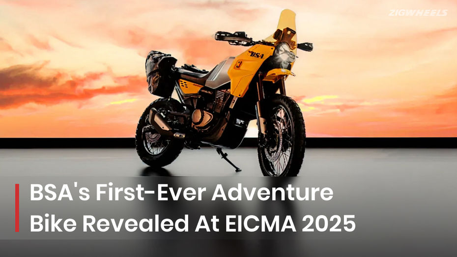 BSA Thunderbolt Adventure Bike Revealed At EICMA 2025, Based On Yezdi ...