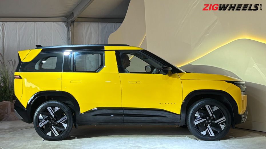 2025 Tata Sierra Confirmed To Get An All-Wheel-Drive: Sierra AWD ...