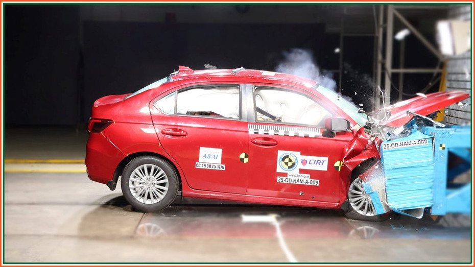 Honda Amaze Scores 5 Stars In BNCAP Crash Tests; Honda Amaze Bharat ...