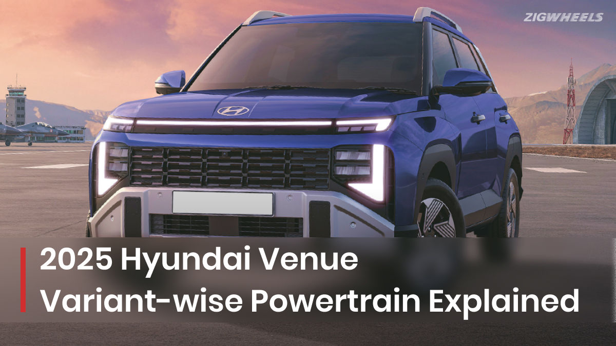 2025 Hyundai Venue Variant-Wise Powertrain Options: Petrol NA, Turbo ...
