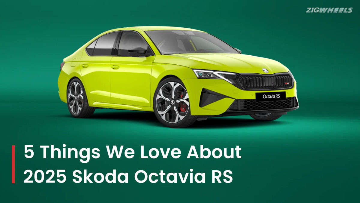 Here Are 5 Things We Love About The 2025 Skoda Octavia RS: Design ...
