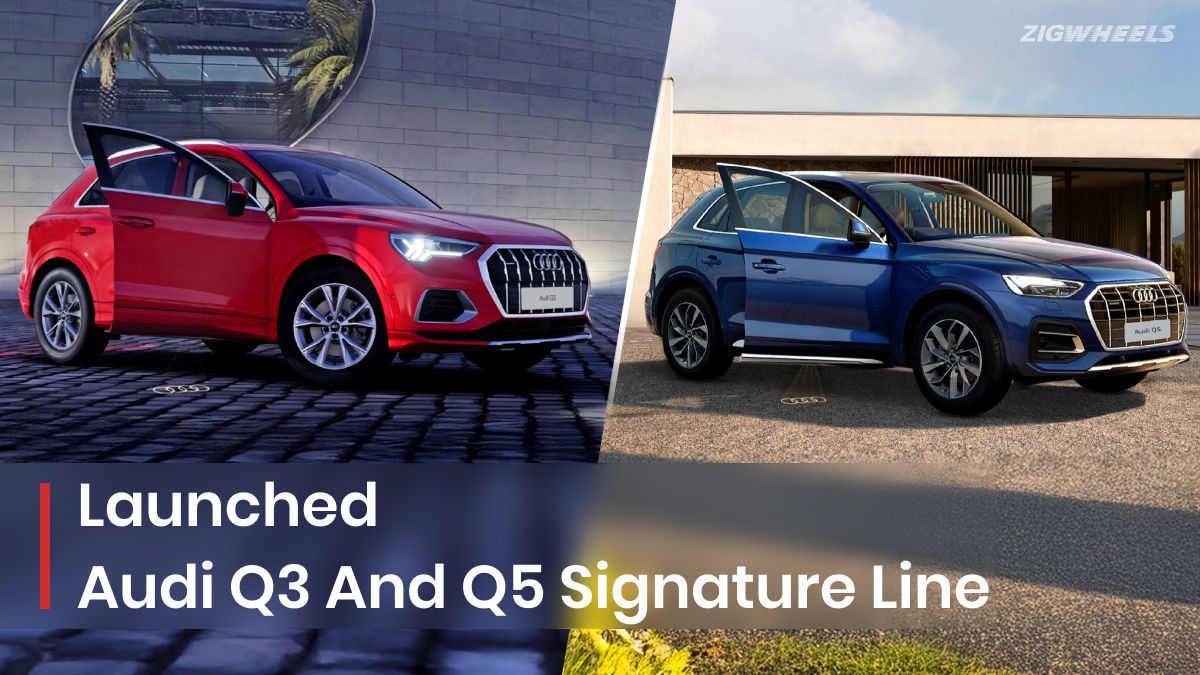 Audi Q3, Q3 Sportback, Q5 Signature Line Launched In India; Prices ...