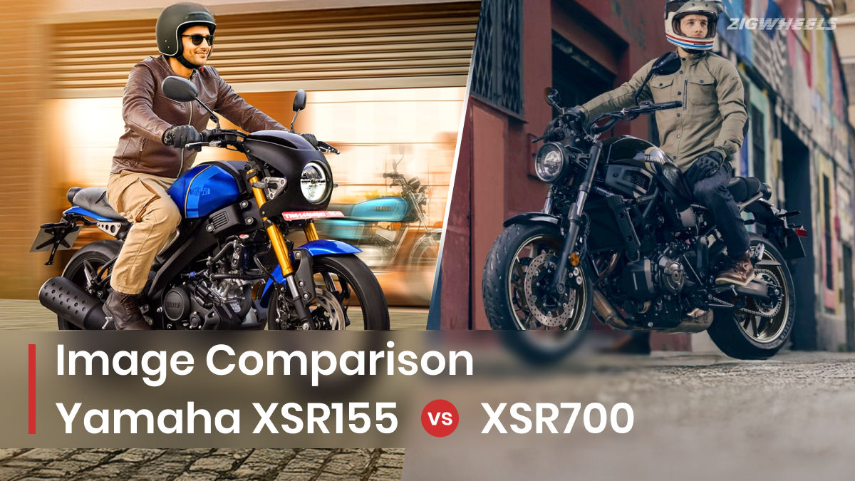 Yamaha XSR155 Vs XSR700: Compared In Images - ZigWheels