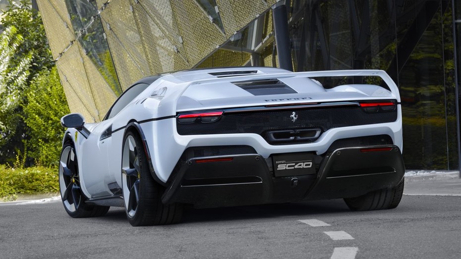 The Ferrari SC40 has been revealed as a one-off V6 supercar with ...